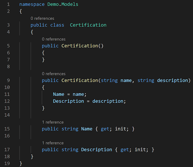 Visual Studio Code Extensions Using Codelens