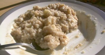 Sandy's Motherhood Blog: Lumpy Oatmeal