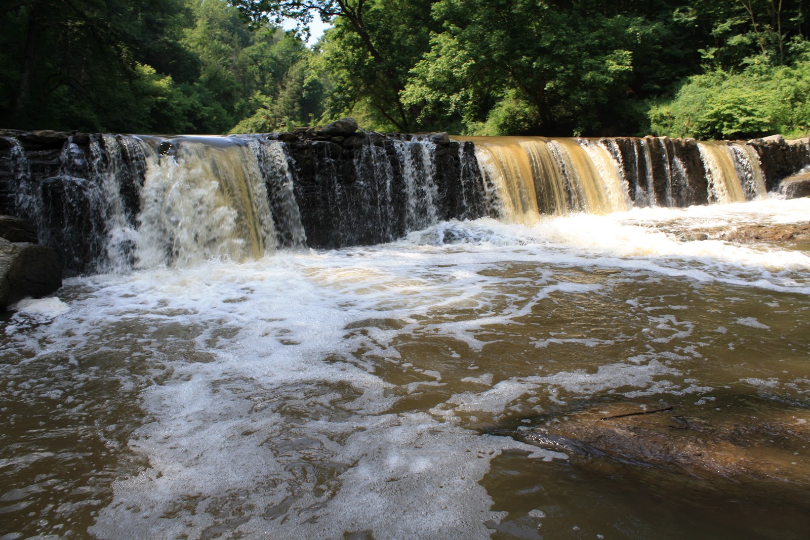 Black UniGryphon's Modest Photos: Magarge Dam Waterfalls on Wissahickon ...