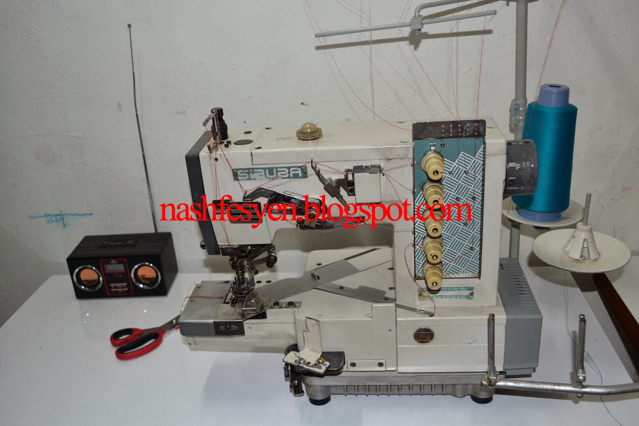 Nash Fesyen: Jahit Coverstitch