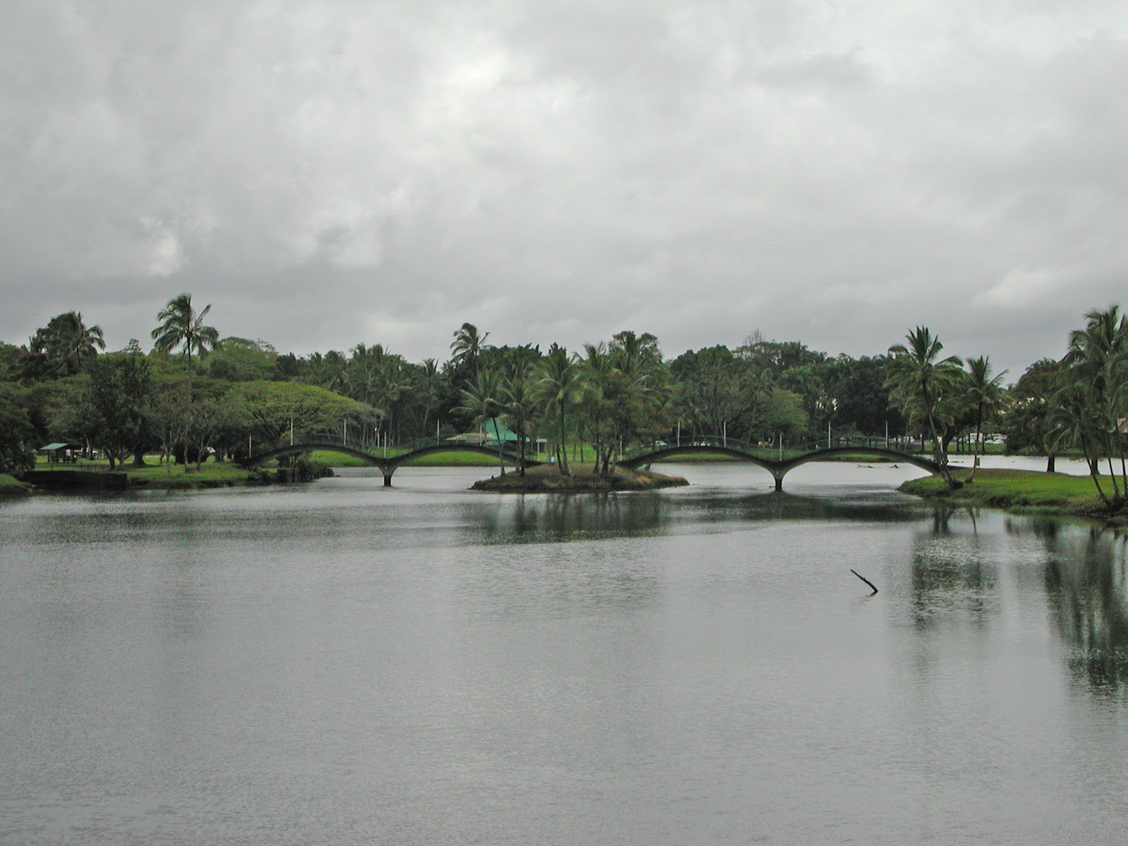 Bridge of the Week: Hawaii's Bridges: Wailoa River Arch Bridges