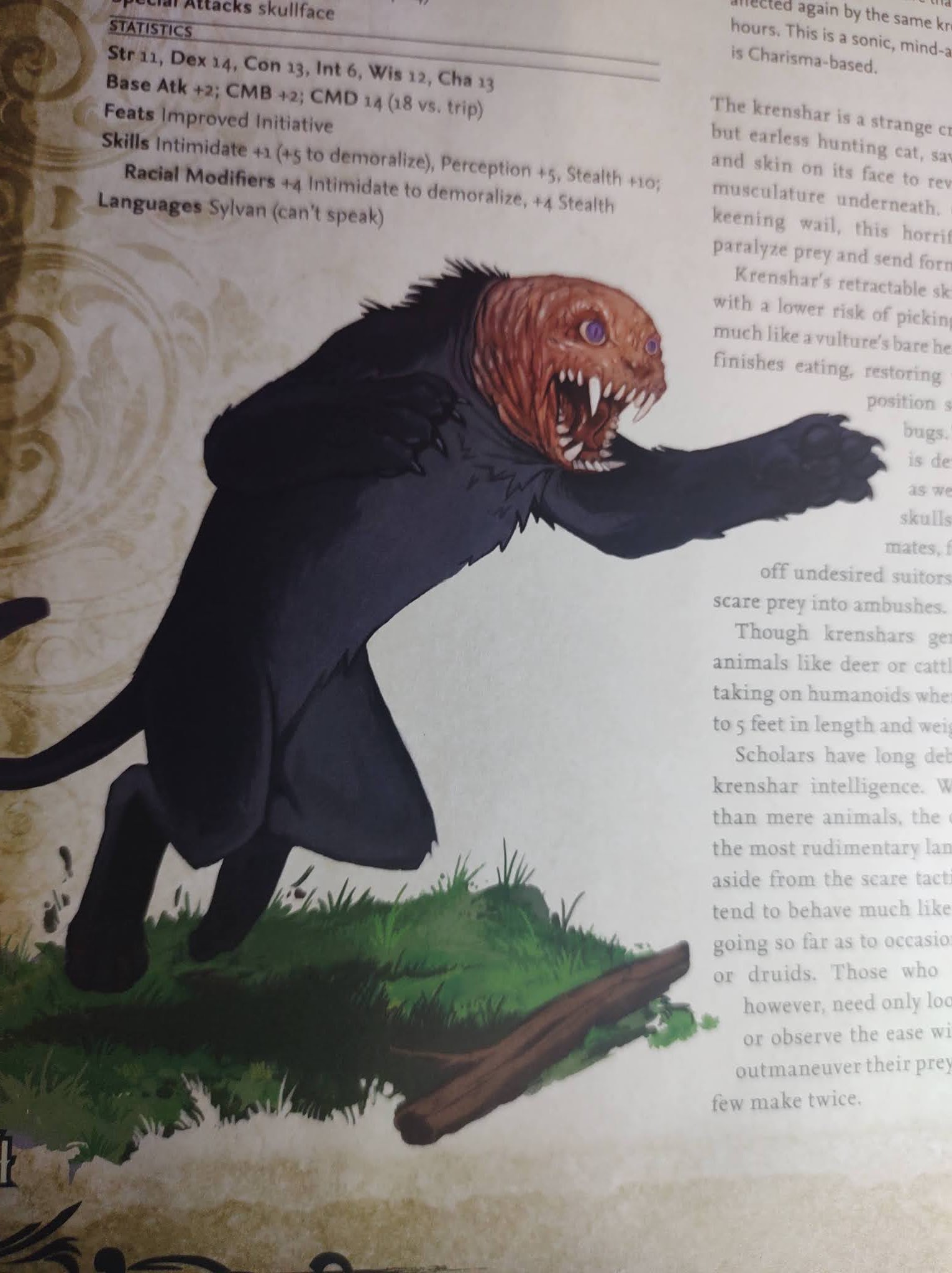 False Machine: I Stumble through Pathfinder Bestiary Two