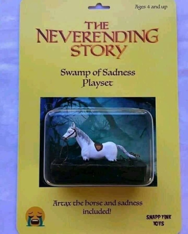 JIMSMASH ! ! !: NEVERENDING STORY: 'SWAMP OF SADNESS' PLAYSET