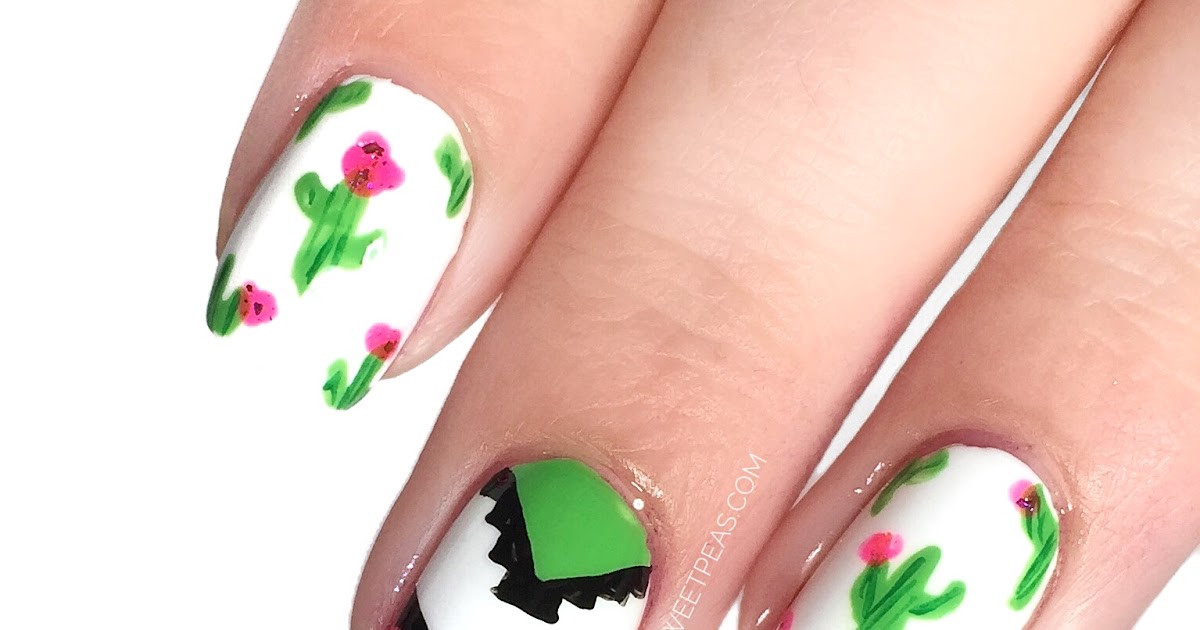 Cacti Nails for Summer — 25 Sweetpeas