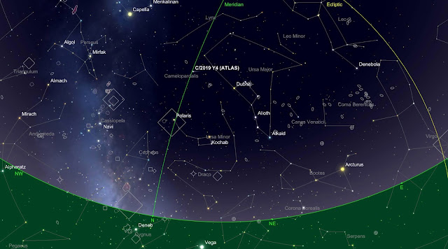 What's Up? The Space Place: SKY GUY COMET ALERT!!!!! COMET ATLAS