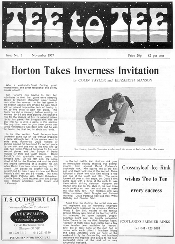 Curling History: Scottish Curling Magazines