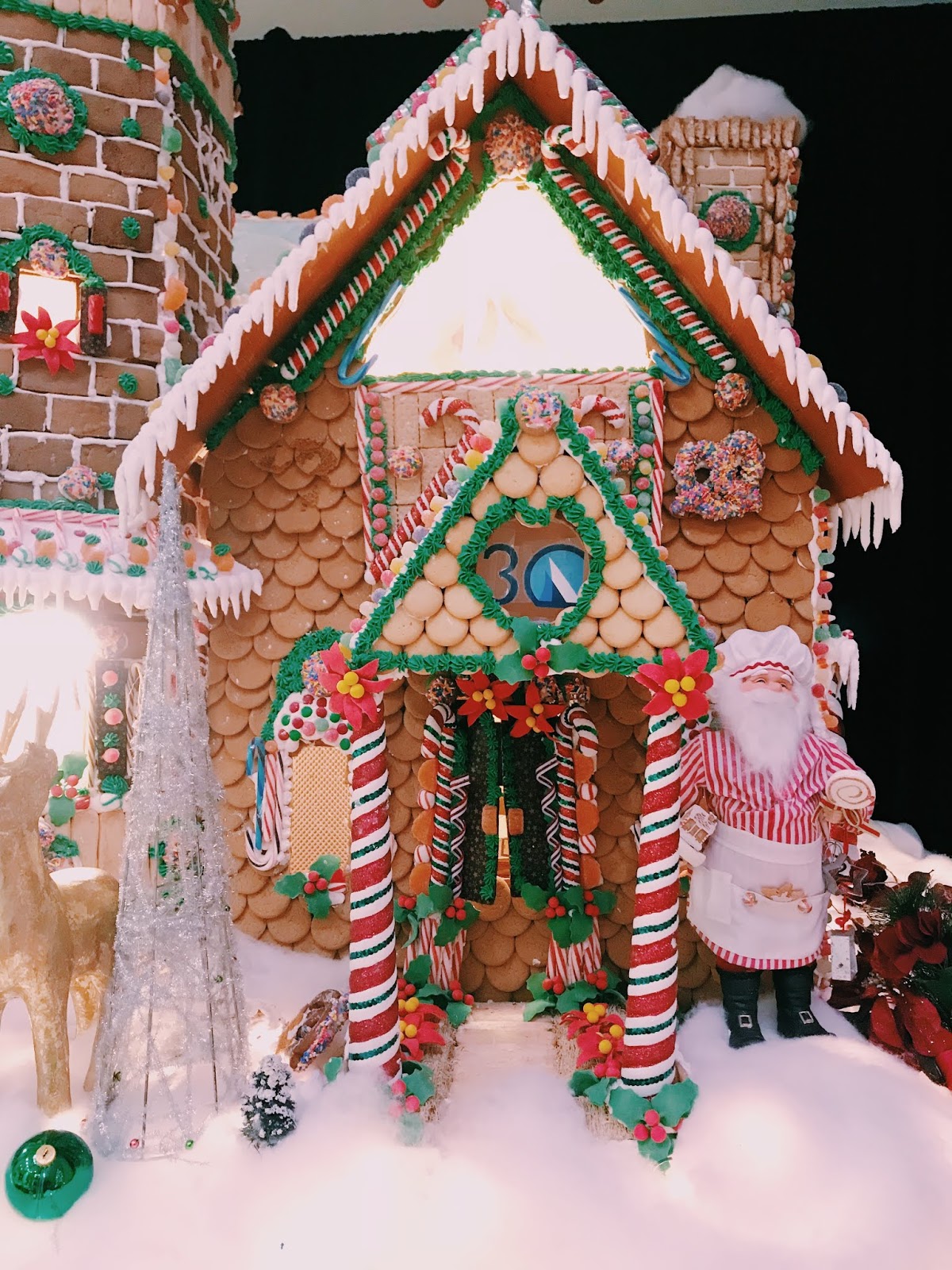 Six-Foot-Tall Gingerbread House at South Shore Harbour Resort, League City