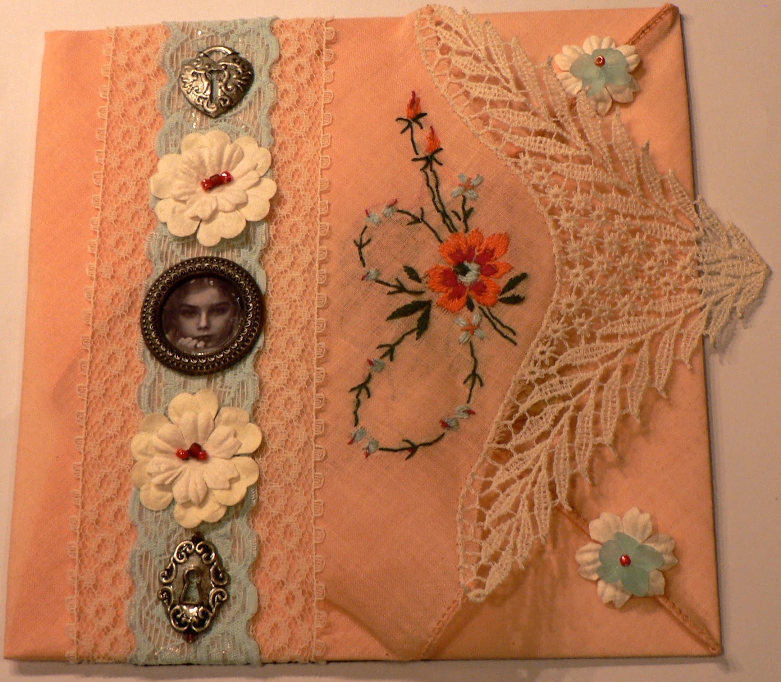 Creative Expressions: Deb's Round Robin Journal Page