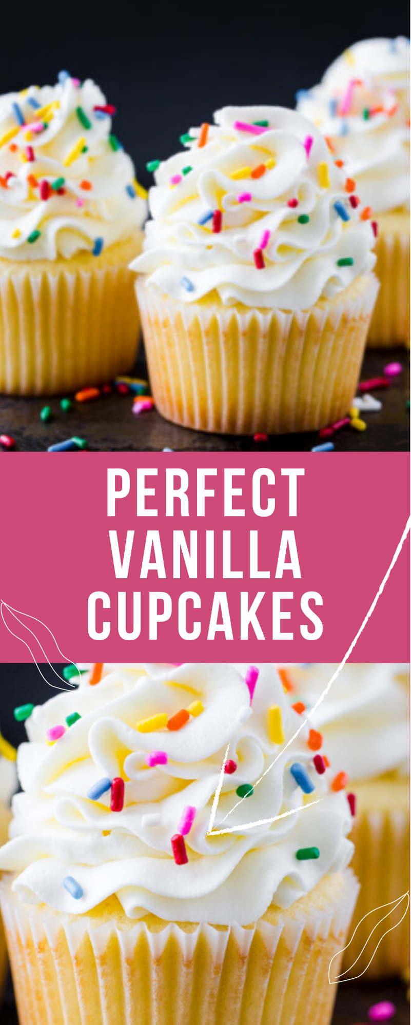 Perfect Vanilla Cupcake Recipe