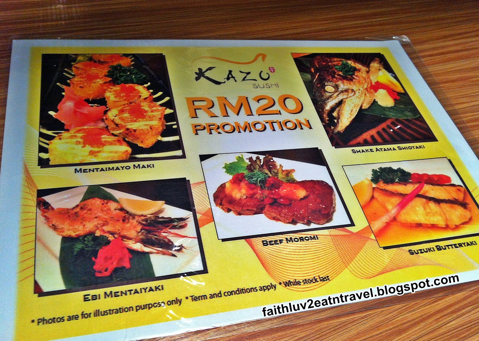 Faith Luv 2 Eat N Travel : Kazu Sushi @ Viva Home (Cheras)