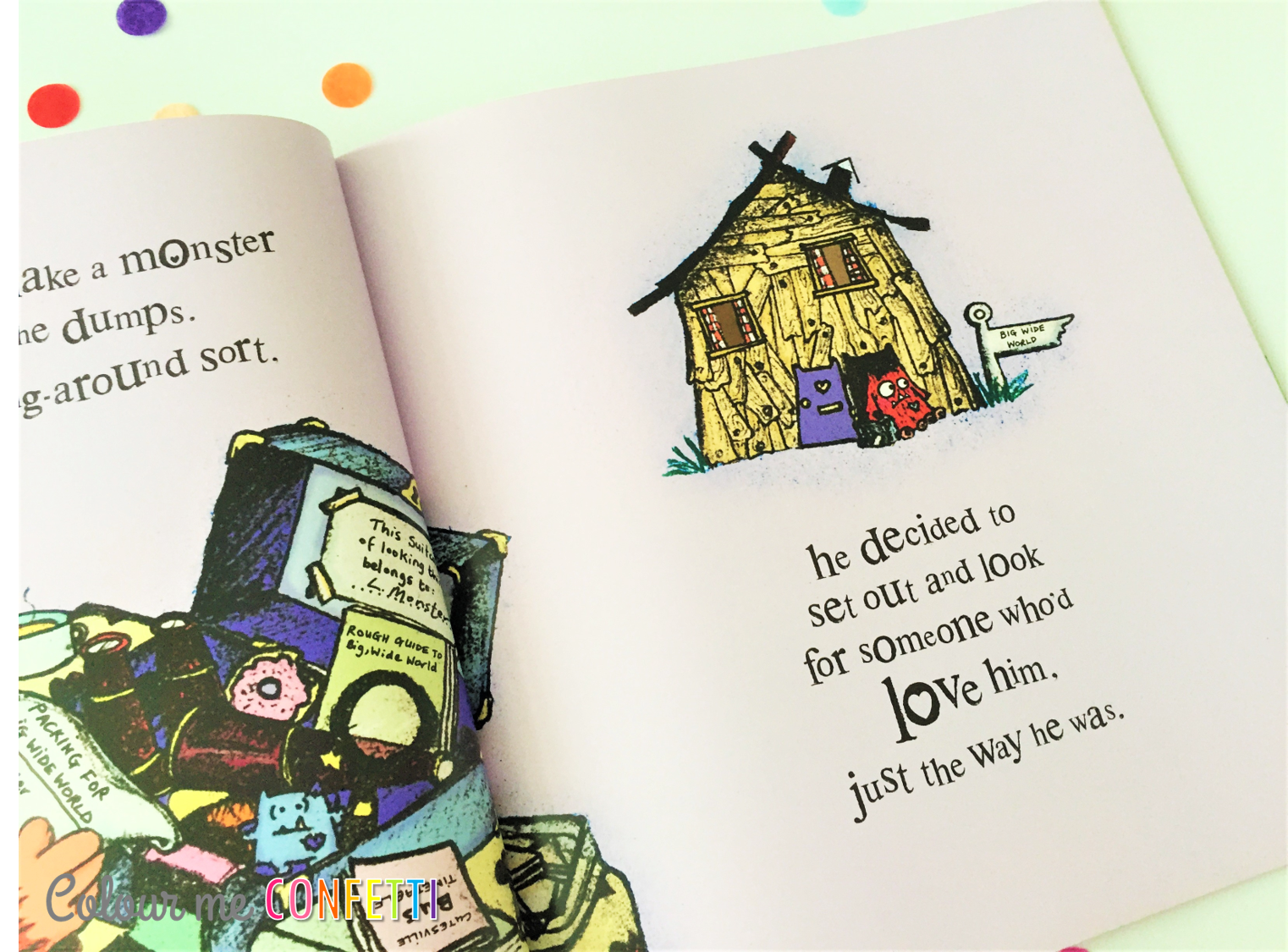 Monstruo y el amor ♥ Love Monster - Colour me Confetti