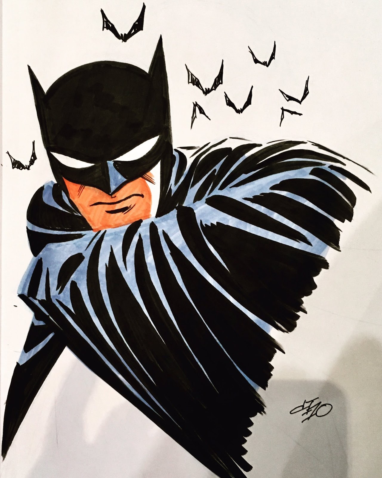 Fishermagical Thought: Baturday! Batman Art by Michael Cho