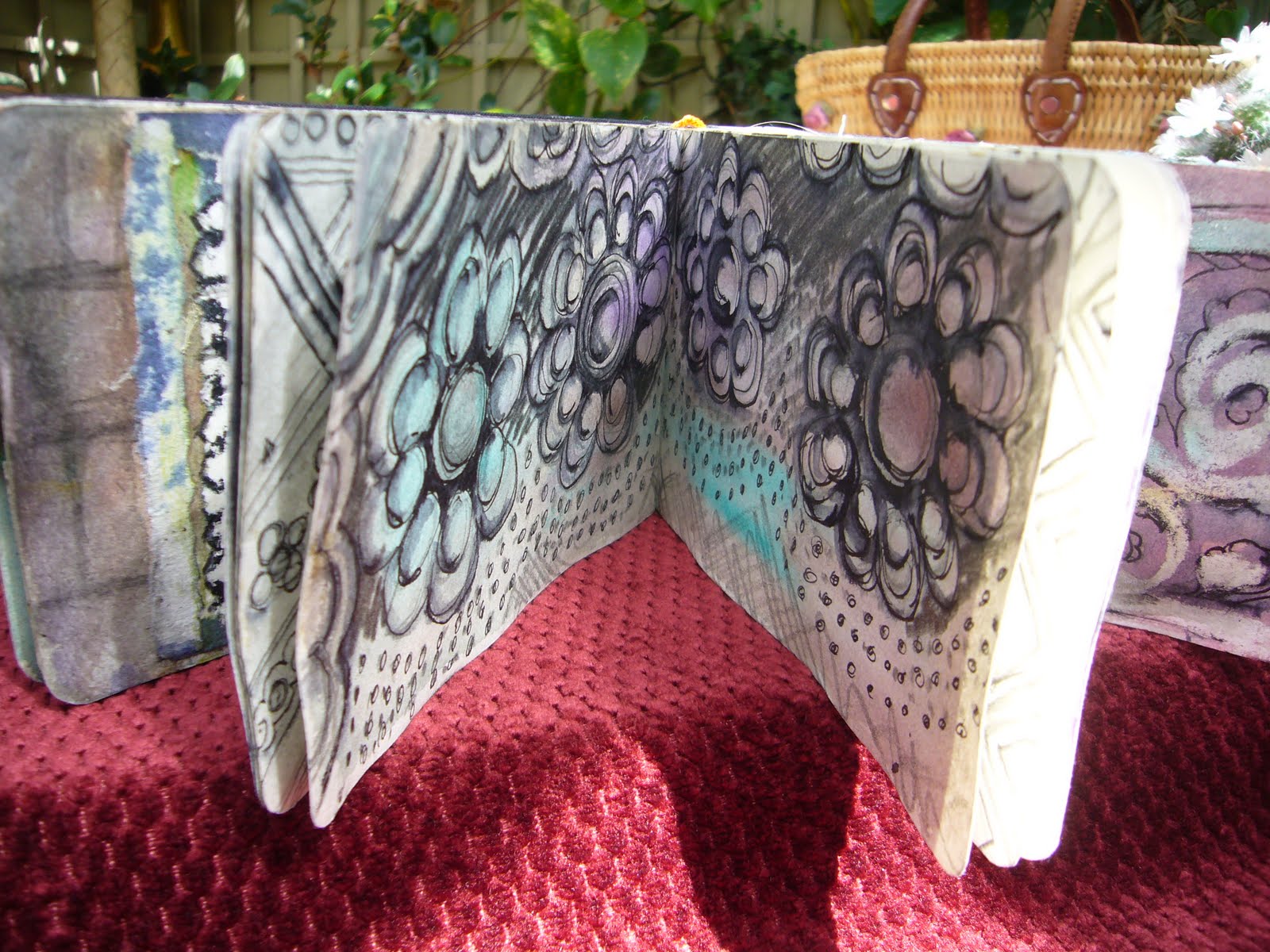 Jill Flower - Textile Artist: Back in the Studio