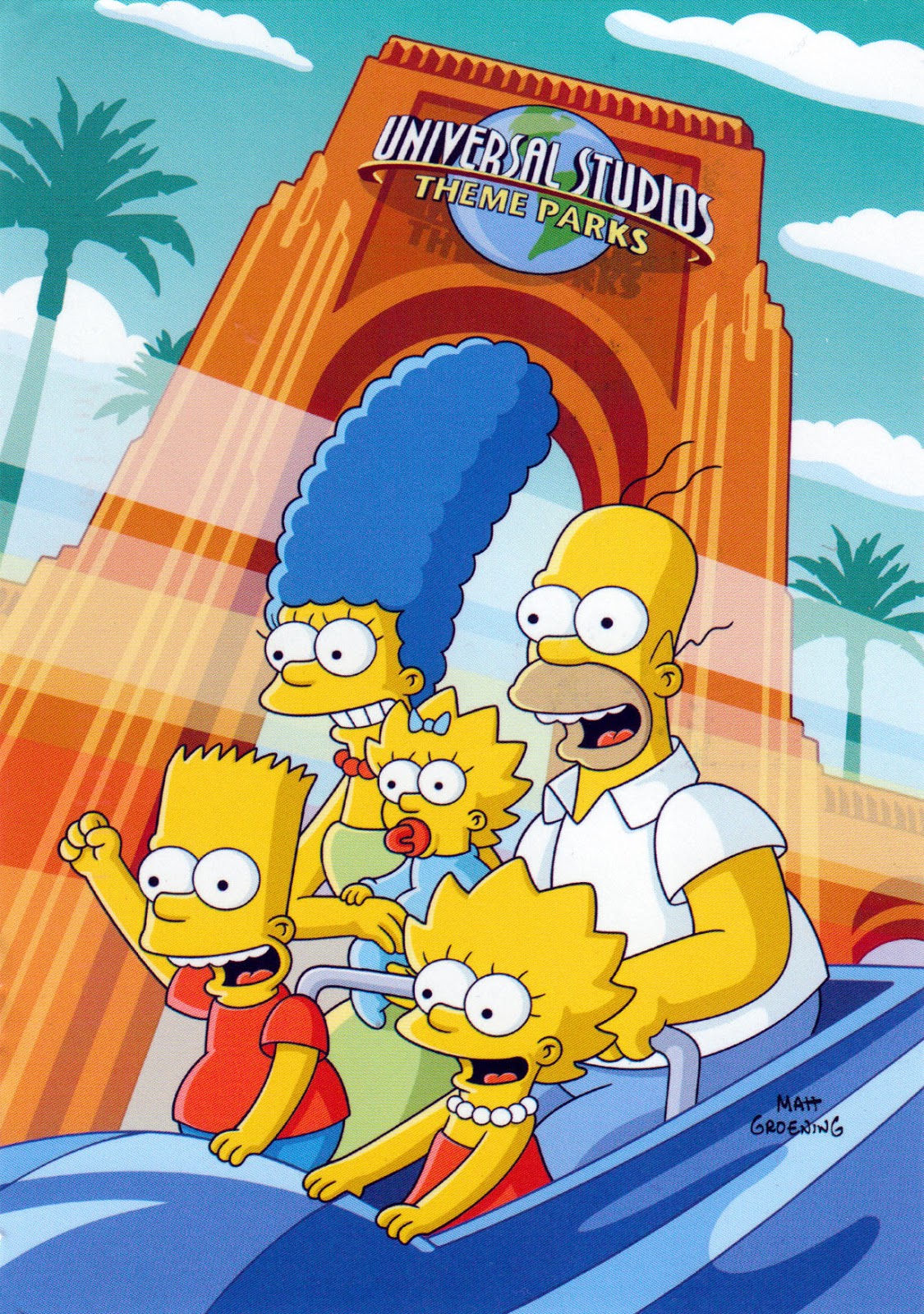 Brane & Nina: Universal Studios Theme Parks: The Simpsons Ride