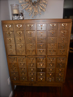 Ruffled Feathers: Repurposed Card Catalog