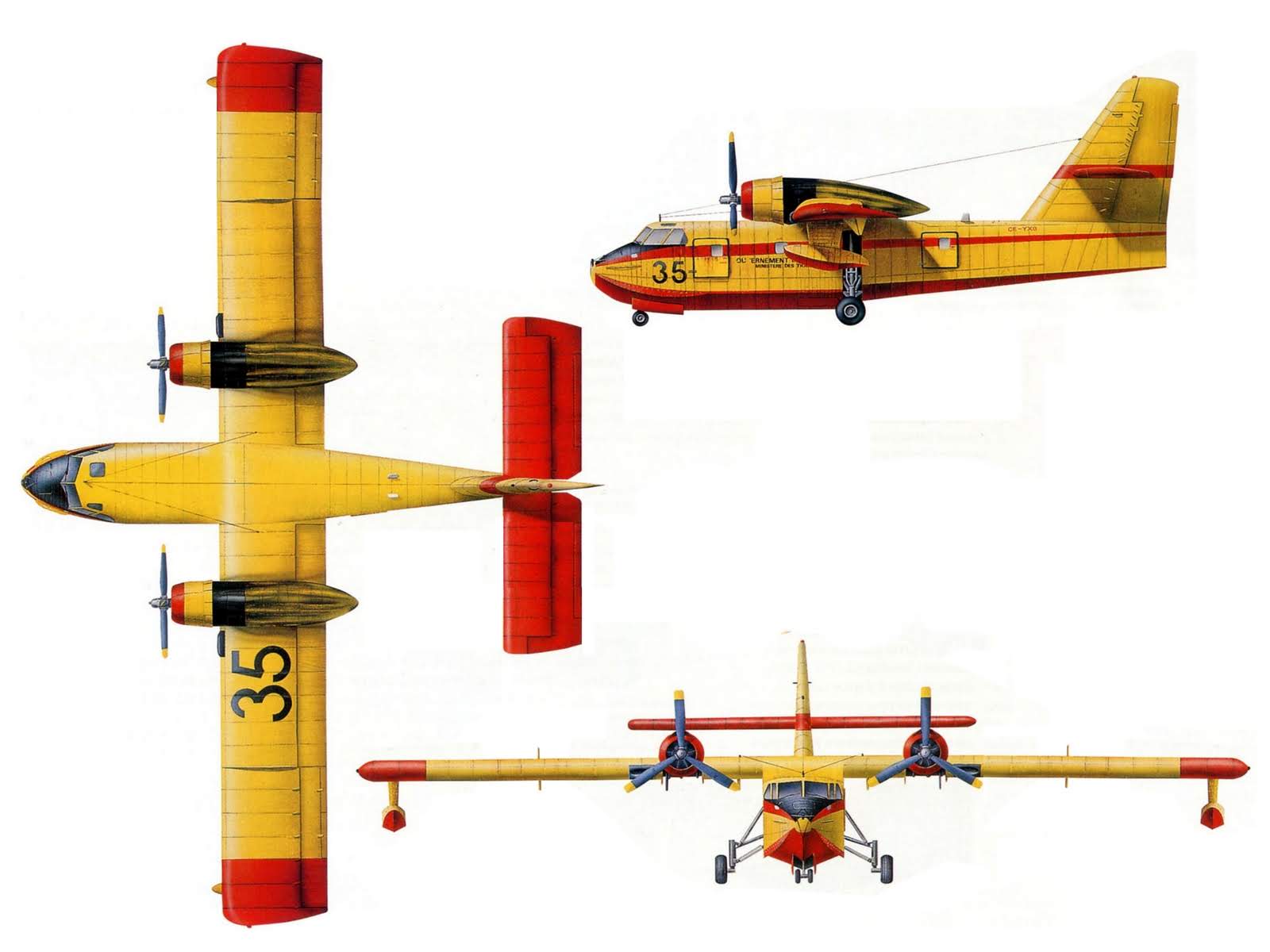 AVIÕES MILITARES: Viking (Bombardier/Canadair) (CL-515)/CL- 415/CL-215T ...