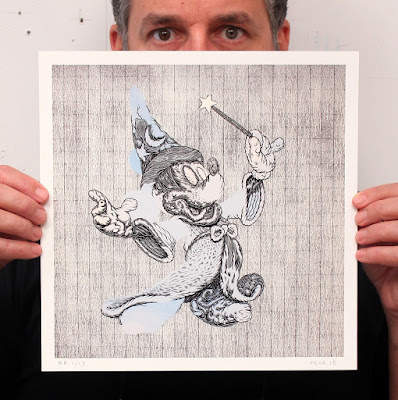 INSIDE THE ROCK POSTER FRAME BLOG: Mark Dean Veca Major Work Show in ...