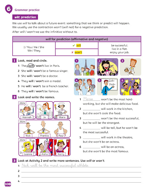 Enjoying English Classes!: Unit 6 - Lesson 6 - Sexto