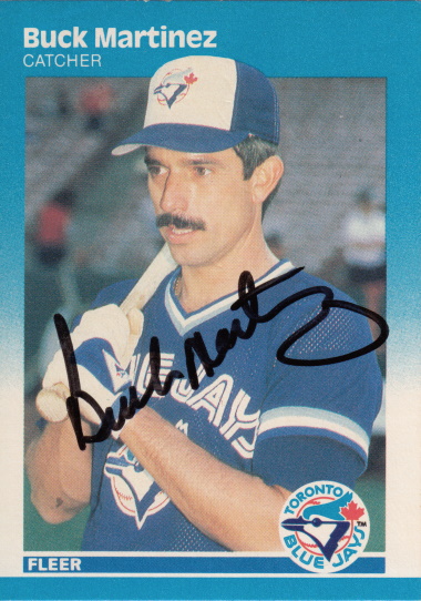 Daily Autograph: Buck Martinez