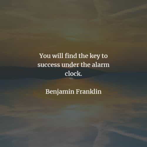 70 Famous quotes and sayings by Benjamin Franklin