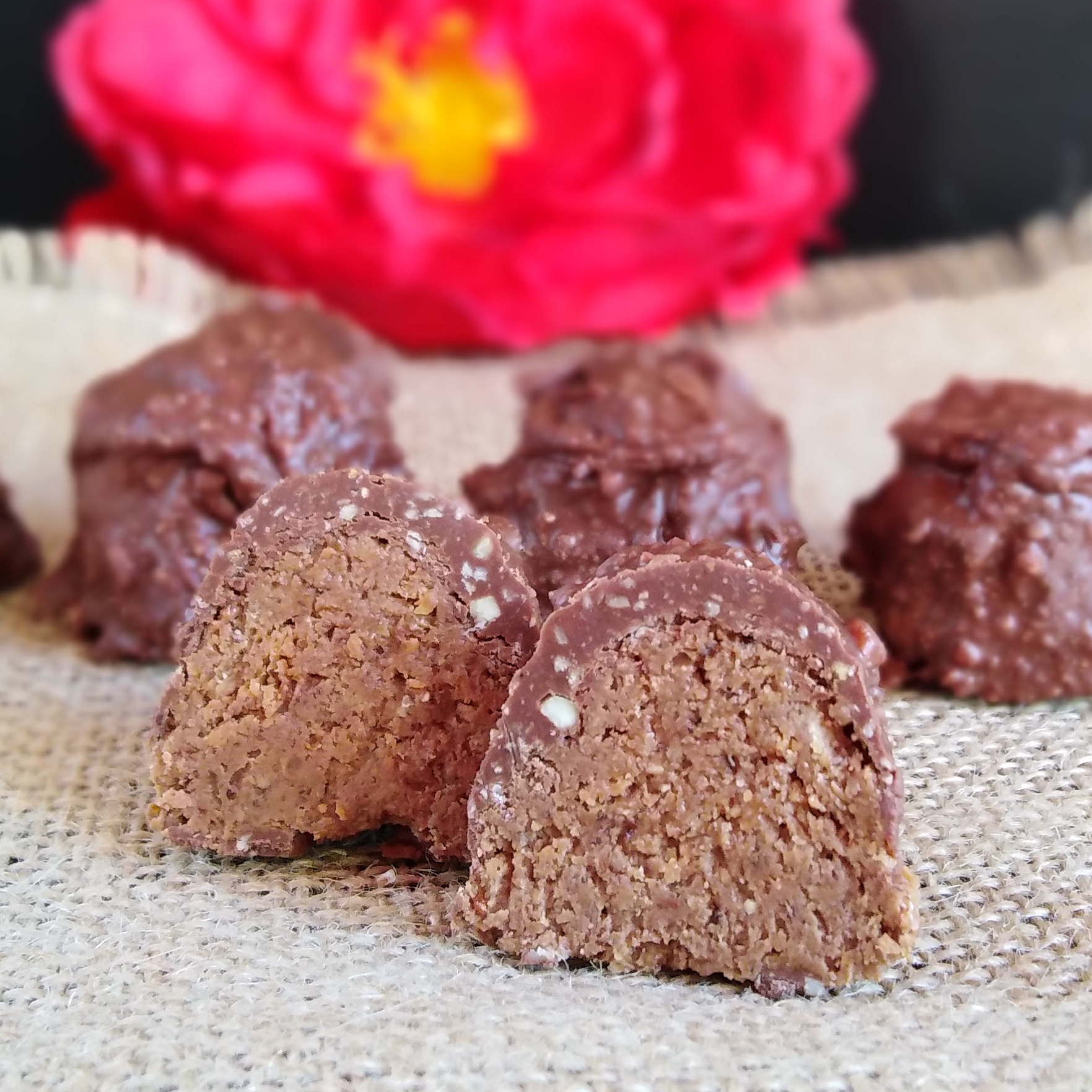 Rochers choco-praliné façon Suchard