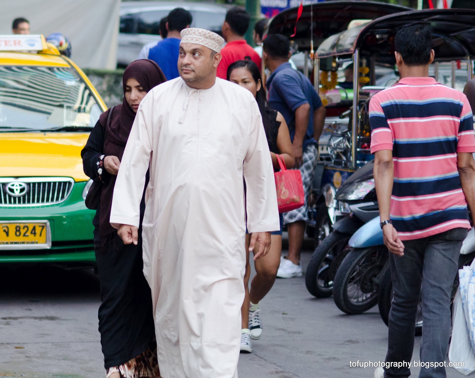 Tofu Photography: Muslim tourists in Bangkok