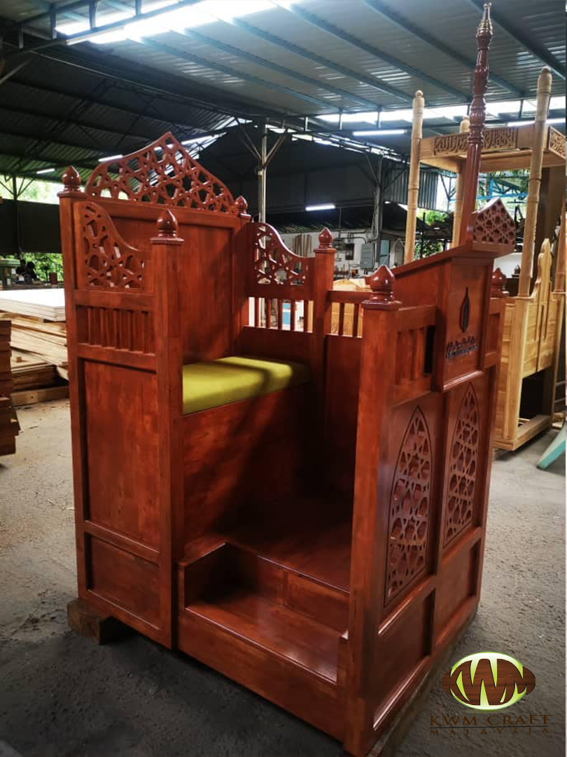 Kayu Warisan Malaysia: Tempahan Mimbar Surau Pangsapuri Lumayan Bandar ...