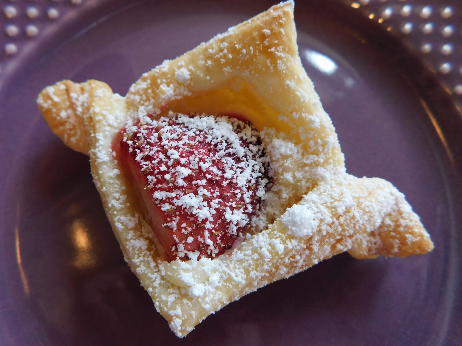 Shenandoah Gateway Farm: Strawberry Puff Pastry Diamonds