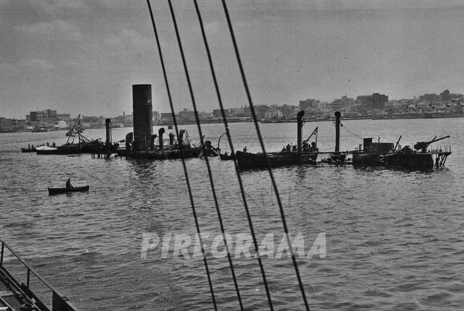 Pireorama ιστορίας και πολιτισμού: Η καταβύθιση του πλοίου "Ελλάς" στο ...