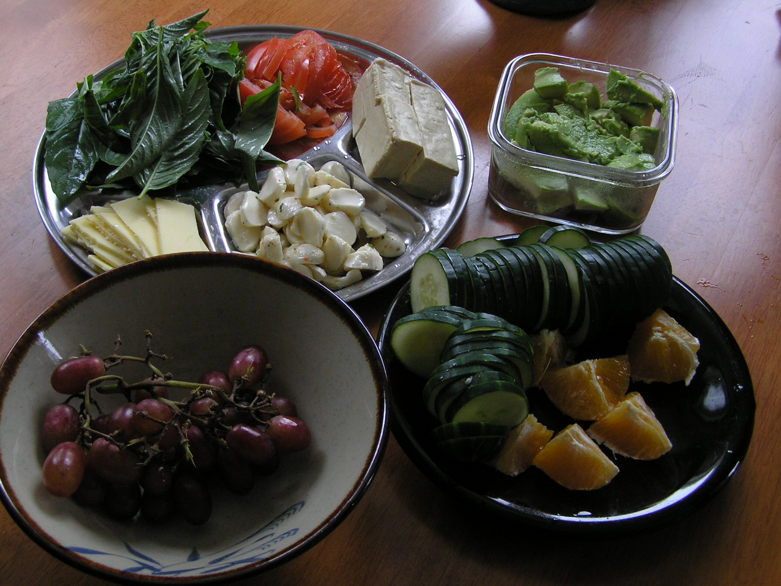 An Easy, Mostly Raw Dinner - A Life Unprocessed