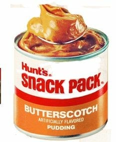 Realm Of Retro : Hunts Snack Pack Butterscotch Pudding