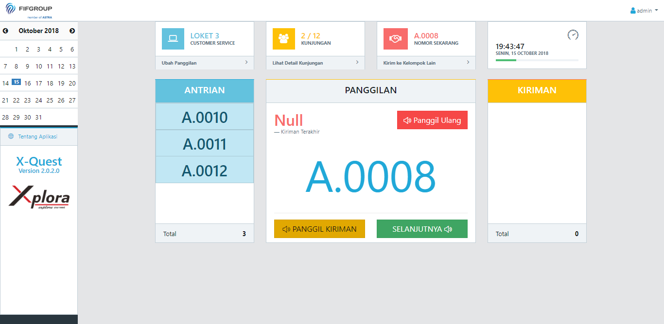 [LENGKAP] Sistem Antrian dengan menggunakan alat sederhana