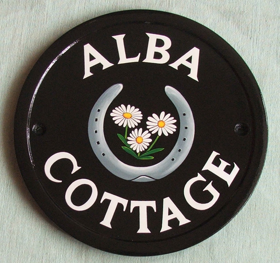 Hand Painted House Signs by Ceramic Art: Hand Painted Ceramic Signs ...