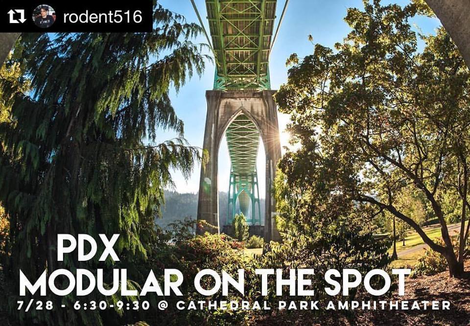 MATRIXSYNTH: PDX Modular on the Spot Event