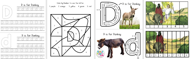 The Donkey that Talked to Balaam | Bible Fun For Kids