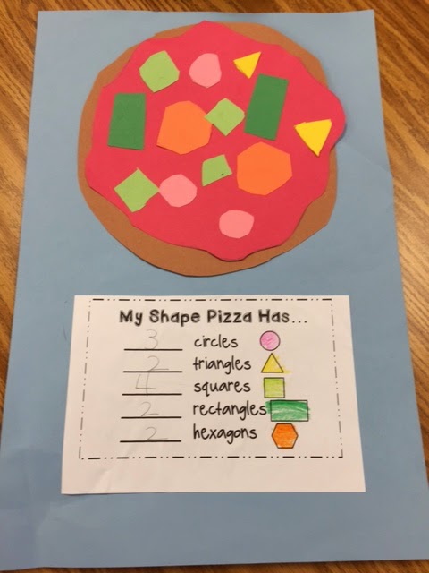 The Teacher's Backpack: Shape Pizzas