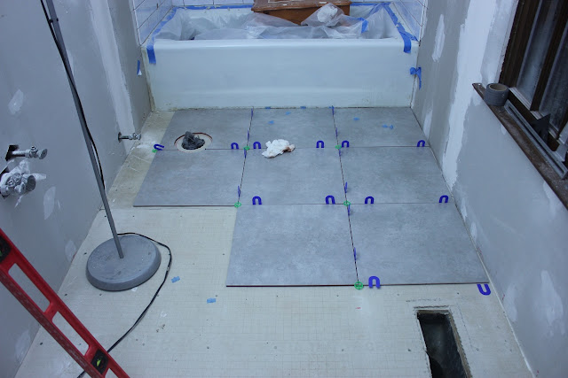 *The Handcrafted Life*: Downstairs Bath Renovation: Tiling, Grouting ...
