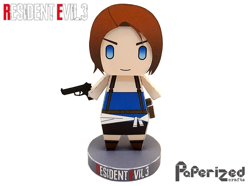 Resident Evil 3: Jill Valentine Papercraft | Paperized Crafts