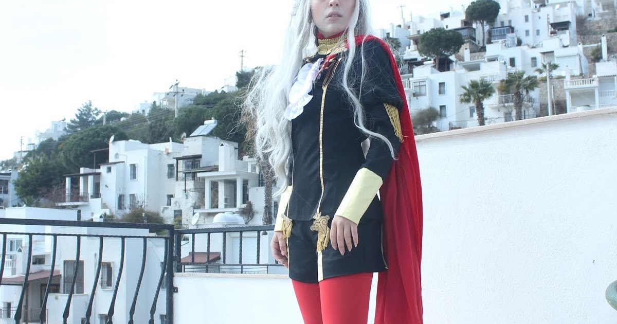Fire Emblem: Three Houses Edelgard Cosplay Costume Outfit for Both Men ...