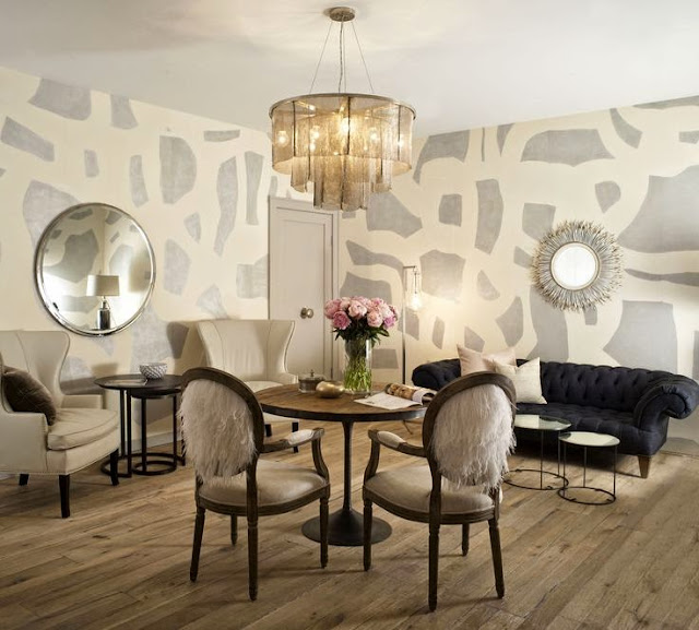 Fiorito Interior Design: Wallpaper: Porter Teleo