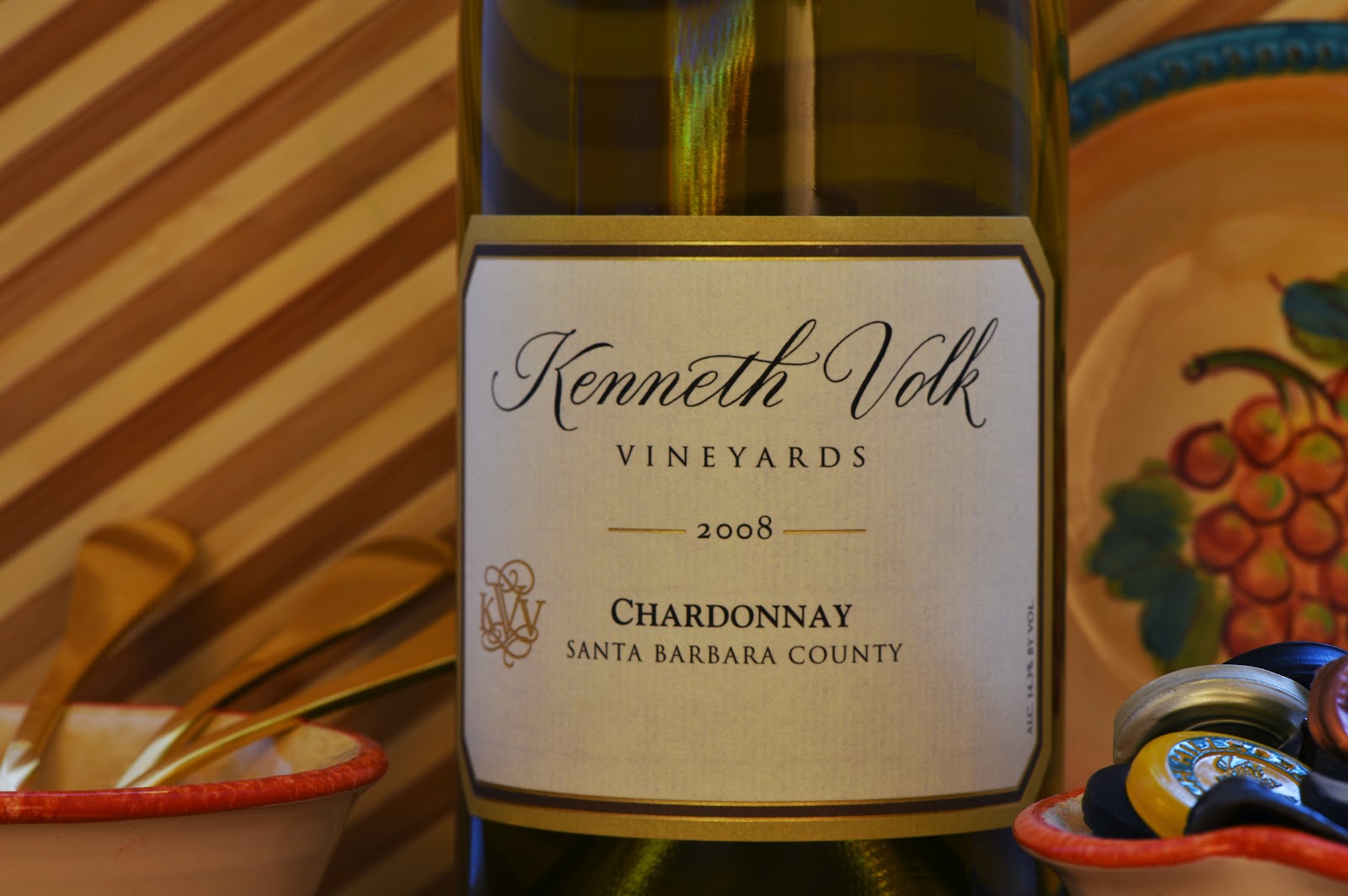New Hampshire Wine-man: Kenneth Volk Santa Barbara 2008 Chardonnay