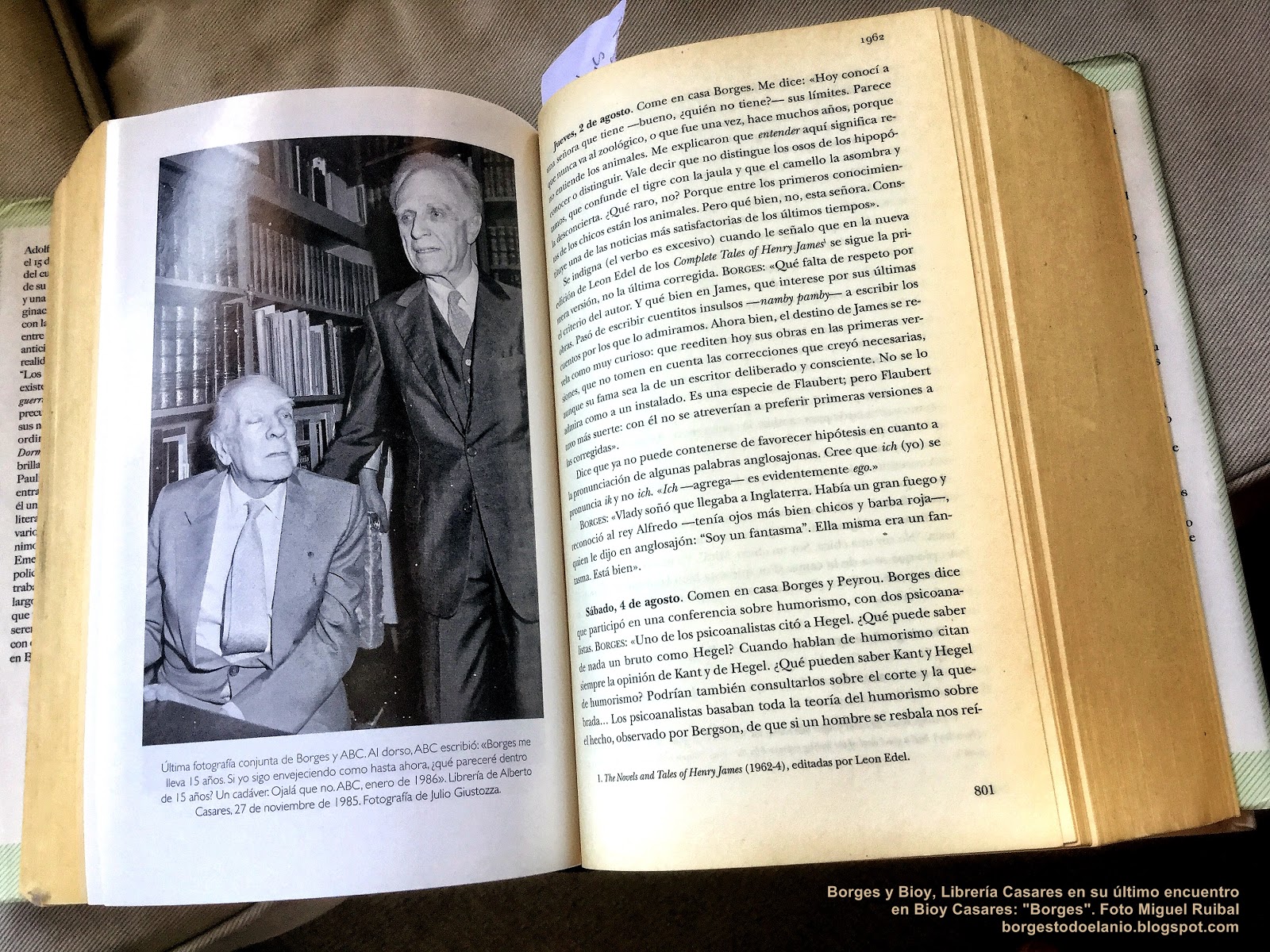 Borges todo el año: Jorge Luis Borges - Adolfo Bioy Casares: El enemigo ...