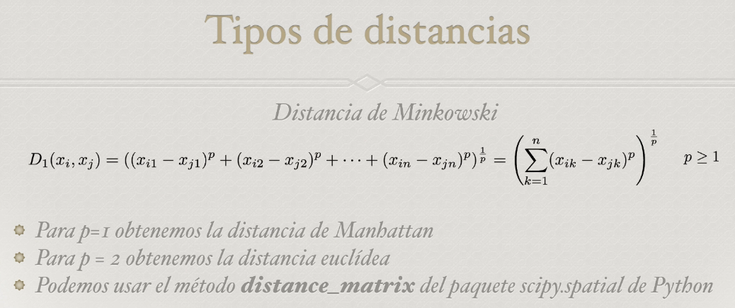 ELECTROBÓVEDA: Data Science: Clustering y Distancia (Teoría)