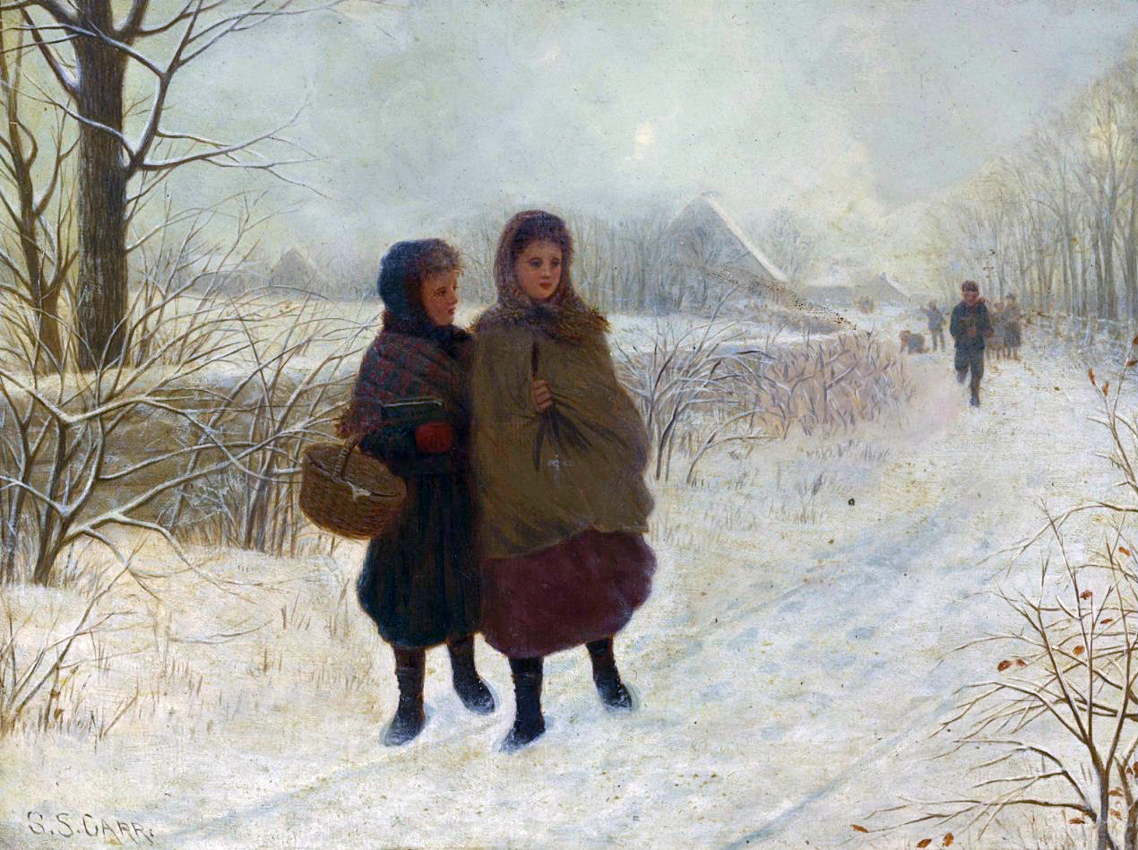 19th century American Paintings: Samuel S. Carr