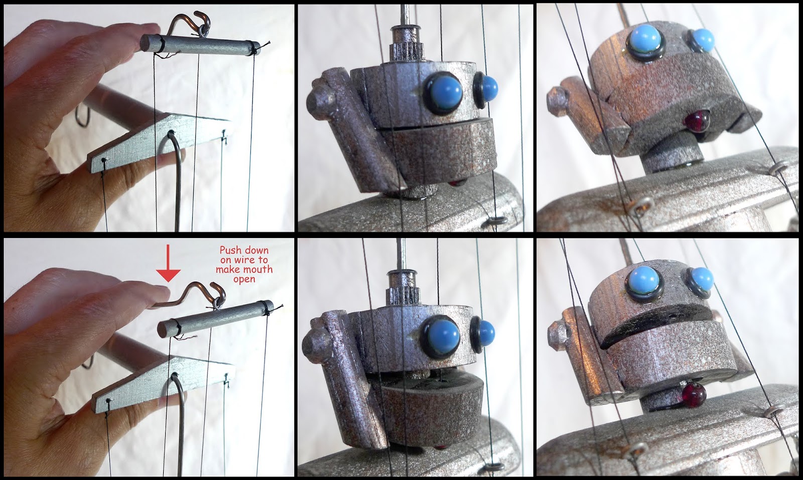 LUDstuff!: SCULPTURE: "Robot Puppet"