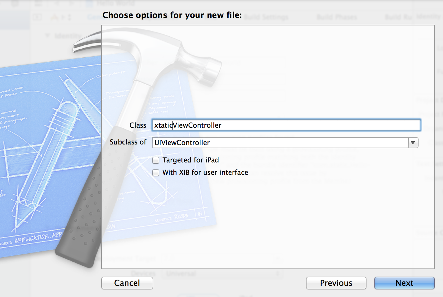 Xcode Noobs How Can I Create A View Controller In Xcode 5