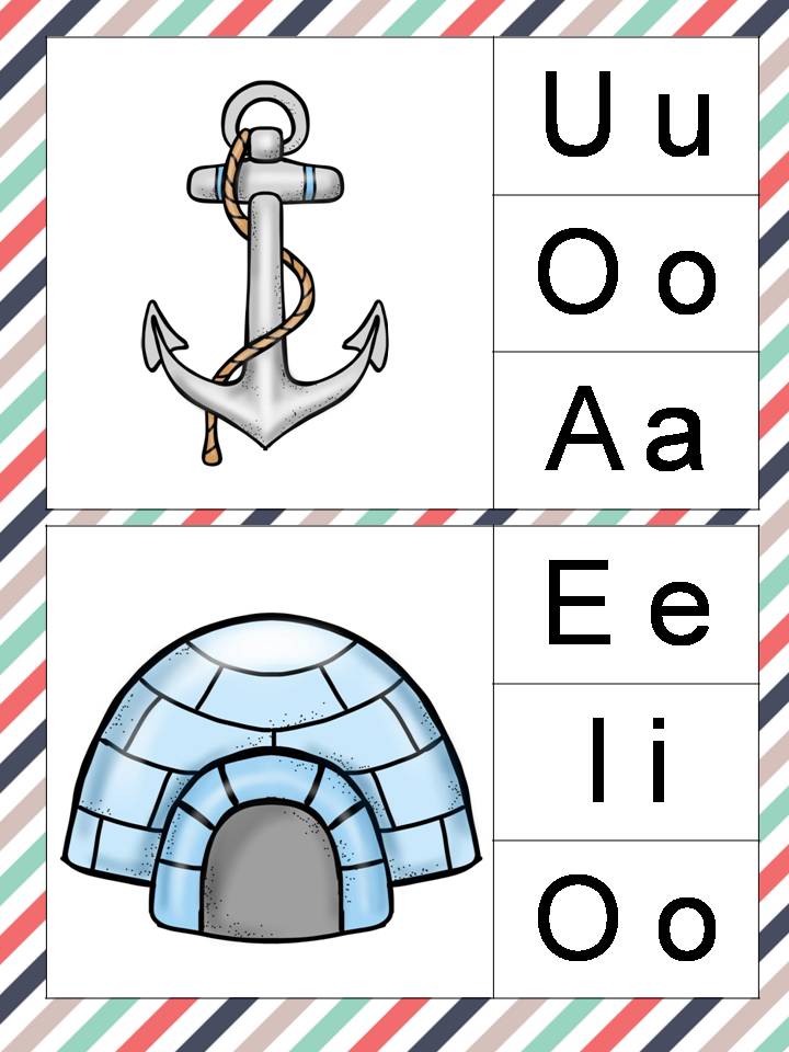 Tarjetas educativas para marcar el sonido inicial | Materiales ...