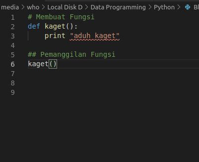 Penjelasan Mengenai Python Fundamental ~ Jenong Aja