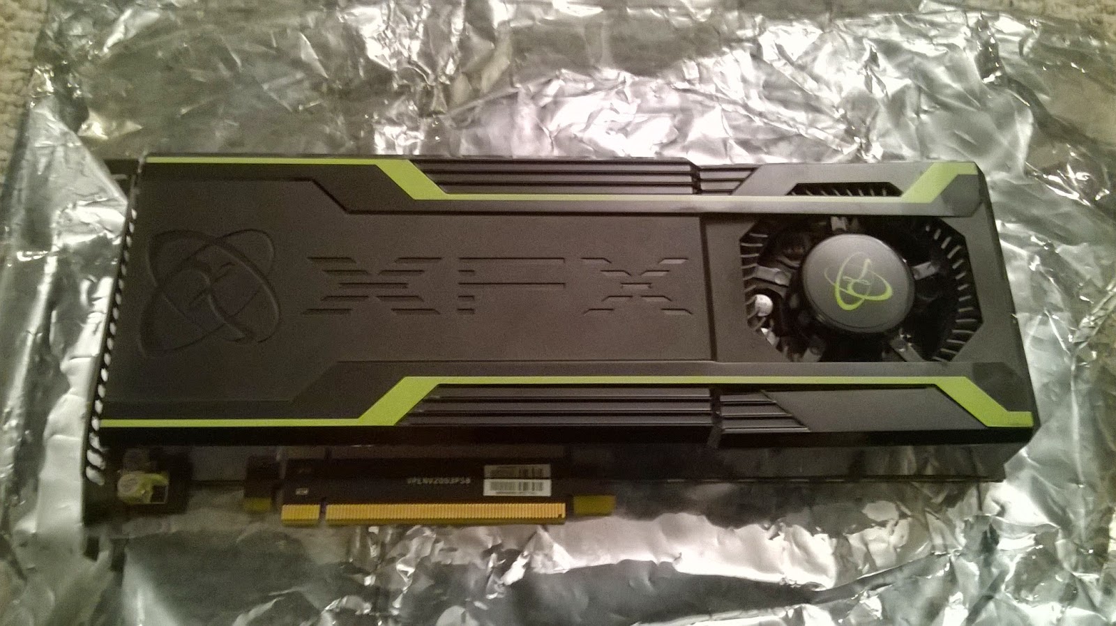 BlackCrystalOnyX Marketplace: XFX NVIDIA GTX 260 896MB DDR3 PCI Express ...