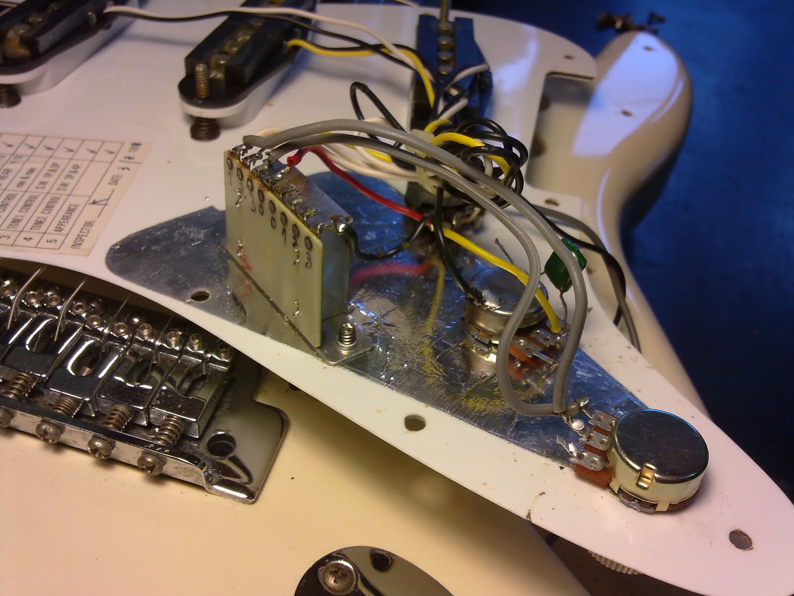 HT Guitars: Fralin Blender Mod